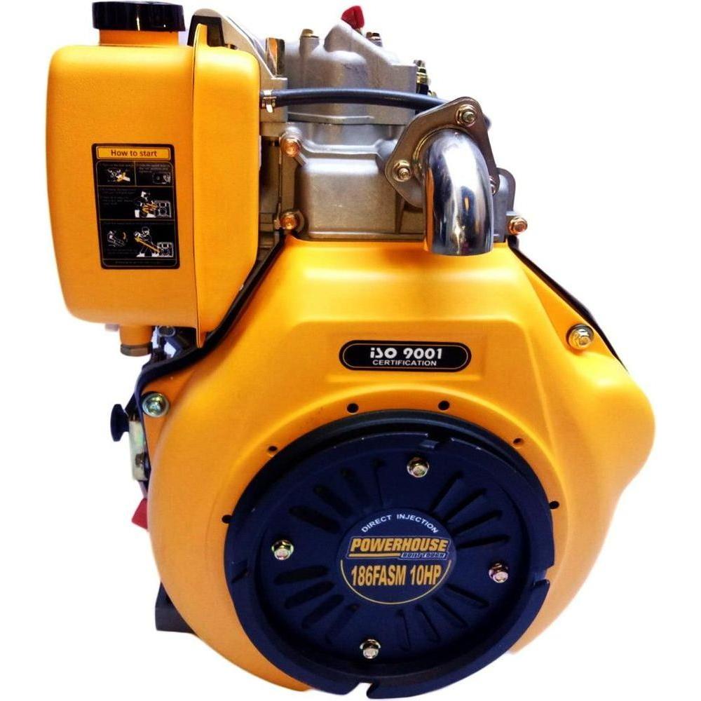 Powerhouse PWH-186FASM Diesel Engine (Marine Low Speed) with S/S Pipe ...