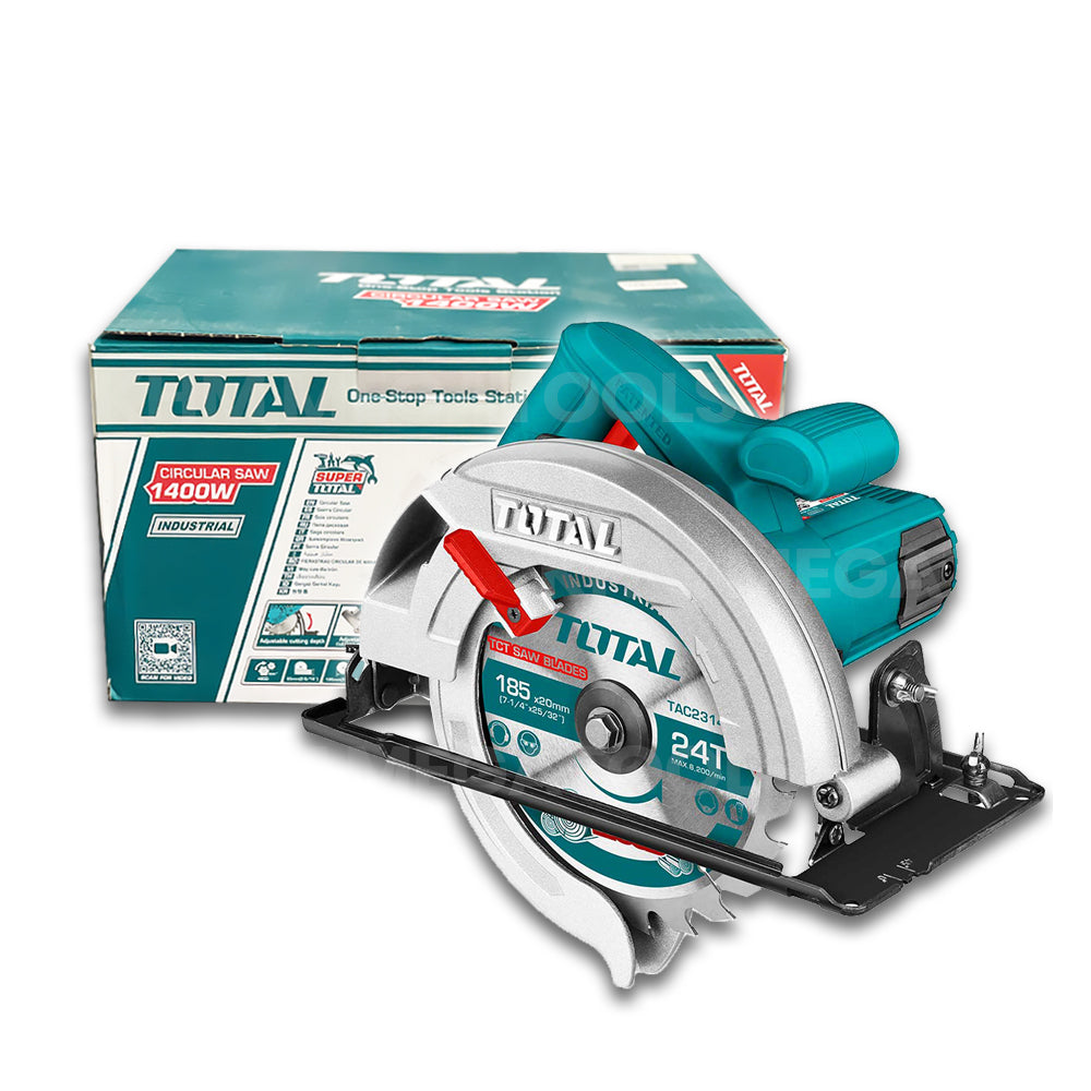 Total TS11418526 Circular Saw SS 1400W (Bare) | ToolsSavvy.ph