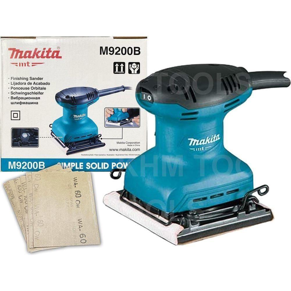 Makita MT M9200B Finishing Sander 112x102mm 180W – ToolsSavvy.ph